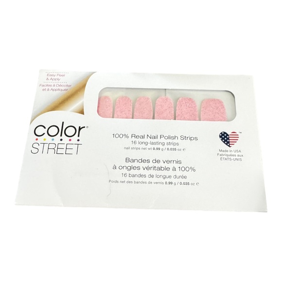 Color Street | Makeup | Nip Color Street Pink Power Pink Glitter Breast ...